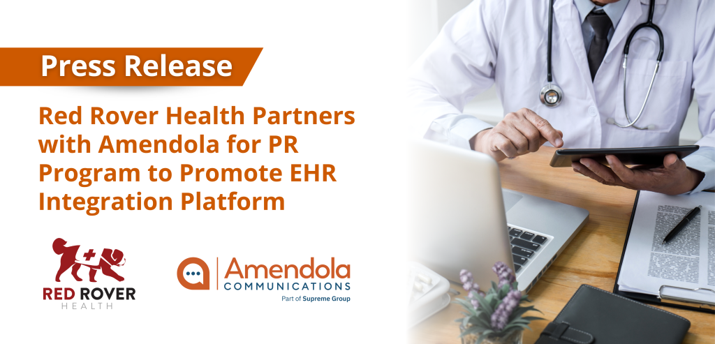 Red Rover Health Partners with Amendola for PR Program to Promote EHR ...